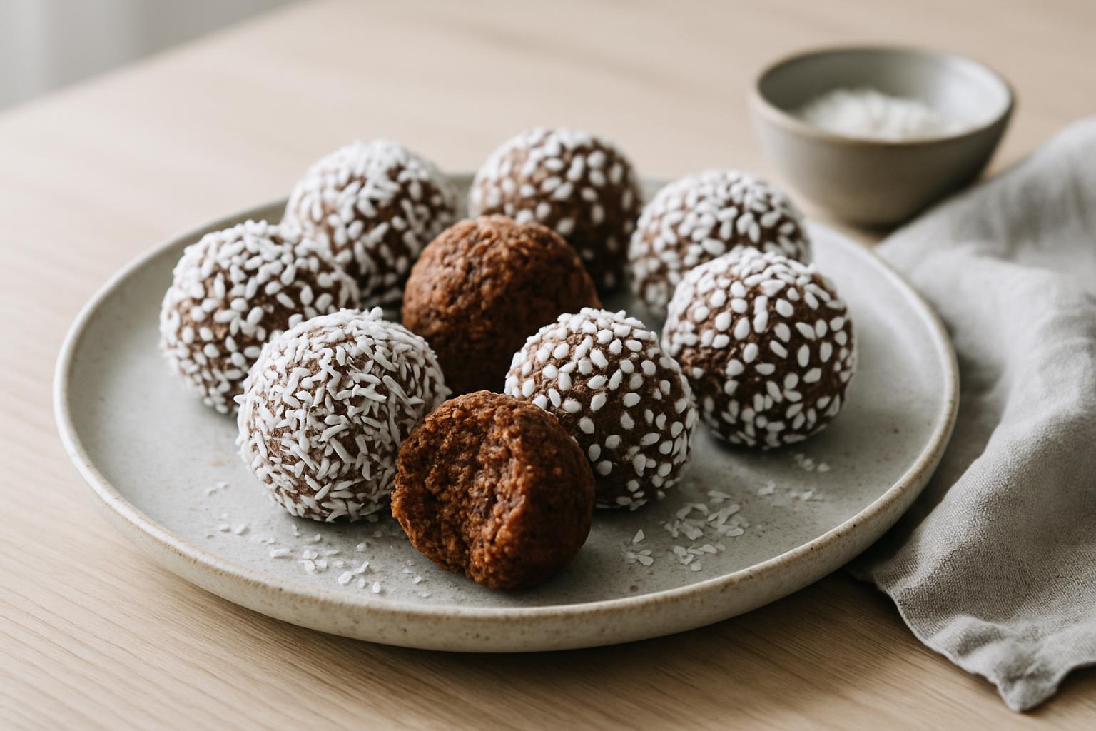 Chokladbollar – klassiskt recept utan ugn - Tillmiddag.se
