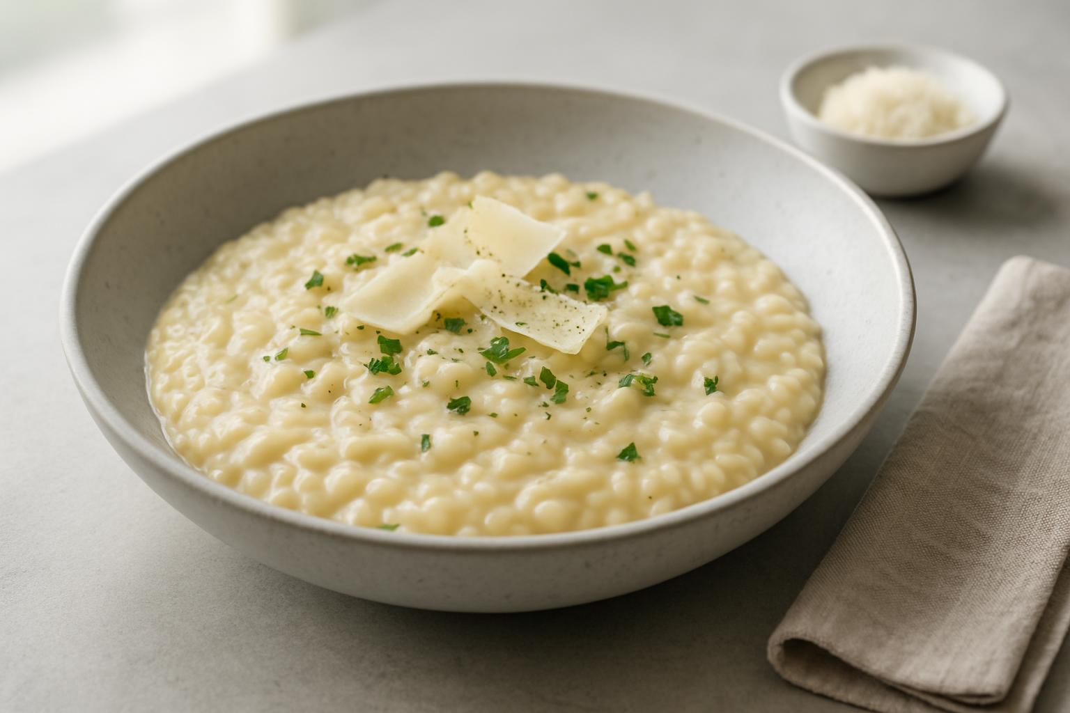 Risotto – krämigt, klassiskt recept med parmesan & vitt vin - Tillmiddag.se
