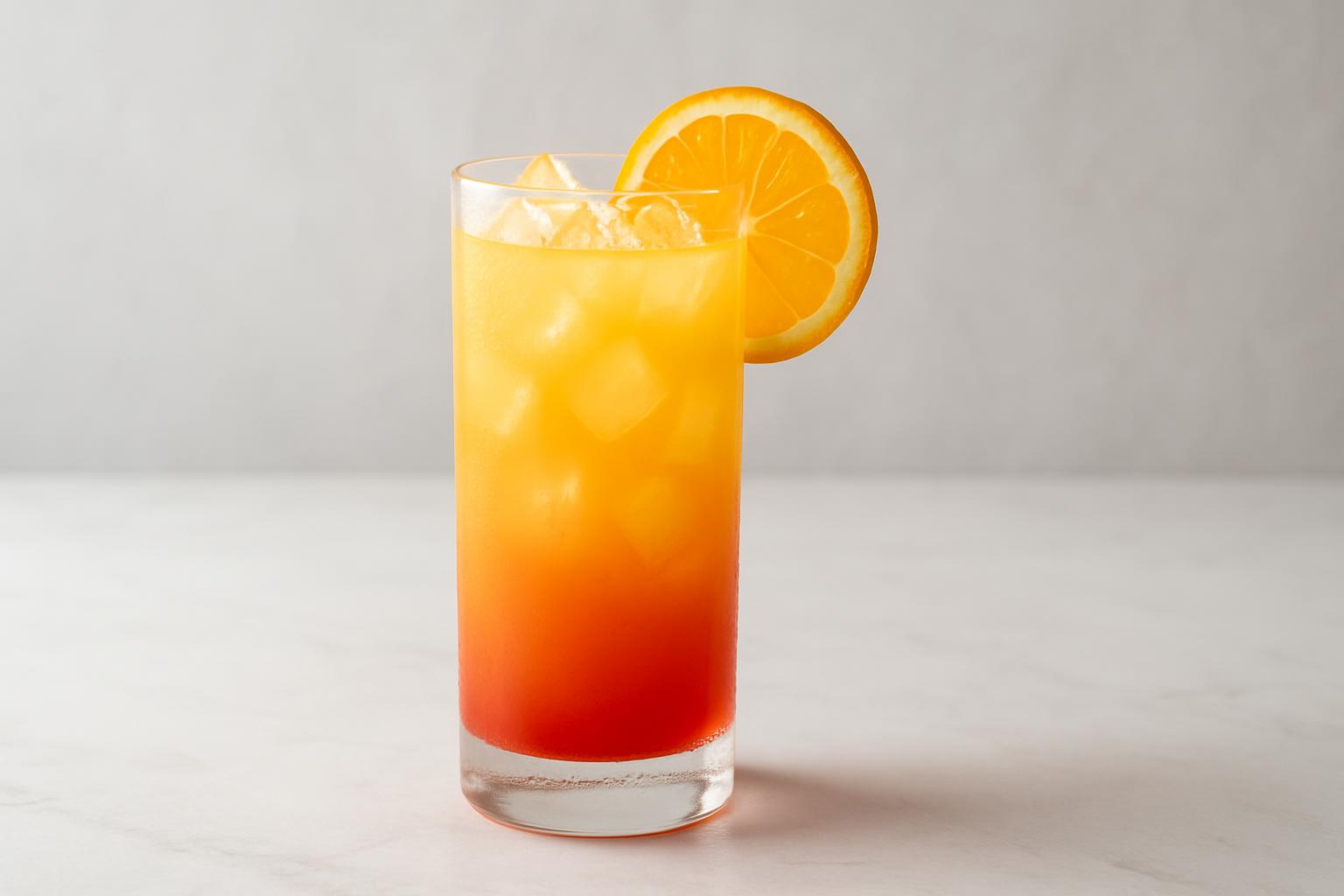 Tequila Sunrise – solig cocktail med apelsin | Recept - Tillmiddag.se
